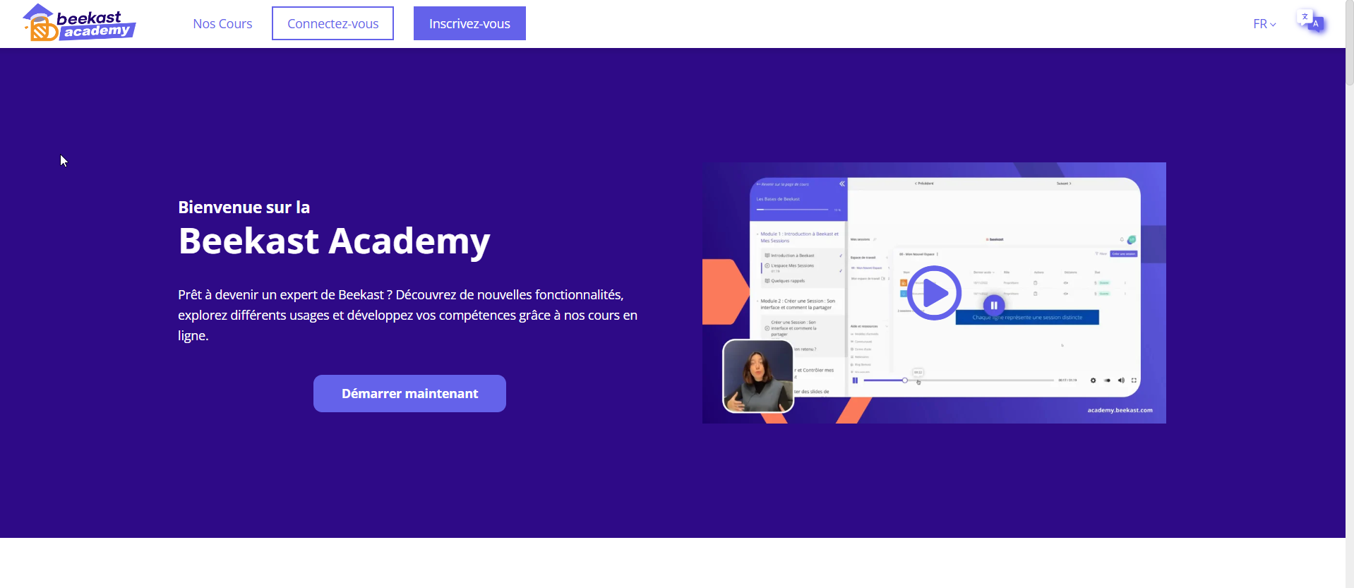 Se lancer sur Beekast